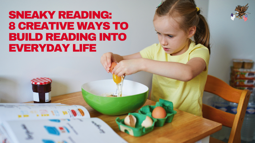 Sneaky Reading: 8 Creative Ways to Build Reading into Everyday Life ...